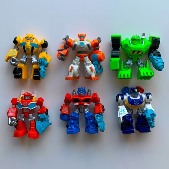 Hasbro | Toys | Transformer Rescue Bots Heros Action Play Figures Set ...